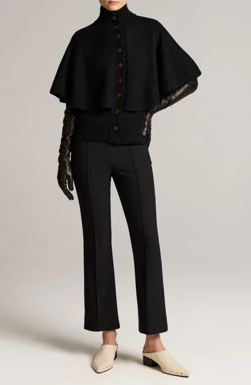 Vince Turtleneck Cape Cardigan
