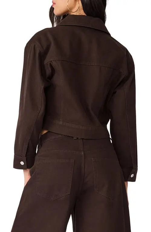 Steve Madden Dove Cropped Denim Jacket