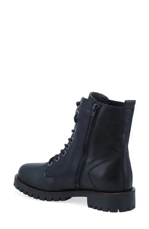 Miz Mooz Amirah Lace-up Platform Bootie - Black