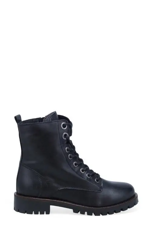 Miz Mooz Amirah Lace-up Platform Bootie - Black