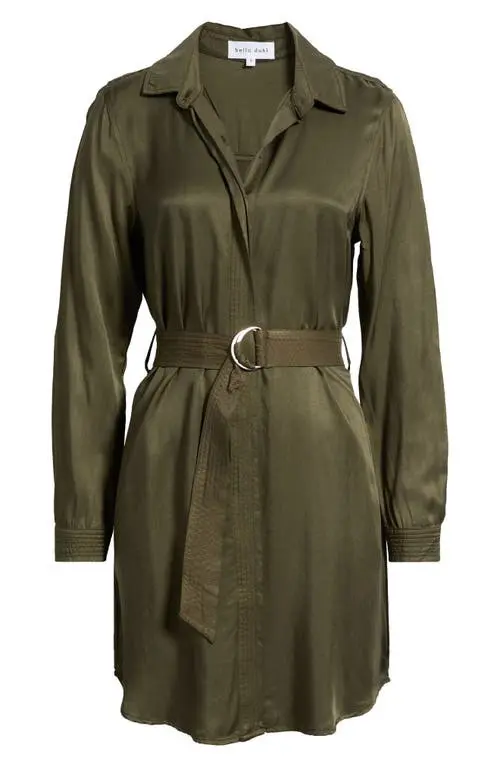 Bella Dahl Multi Stitch Belted Shirtdress