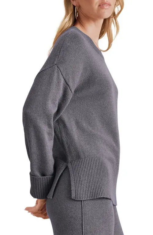 Splendid Haven Crewneck Cotton Blend Sweater