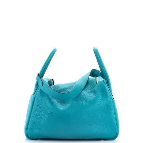 Hermès Lindy Bag Clemence 30 - Blue