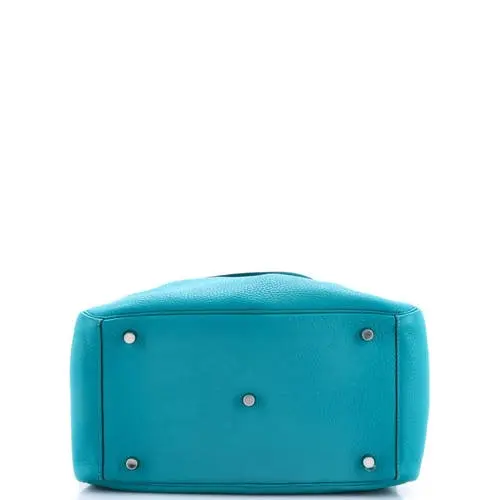 Hermès Lindy Bag Clemence 30 - Blue
