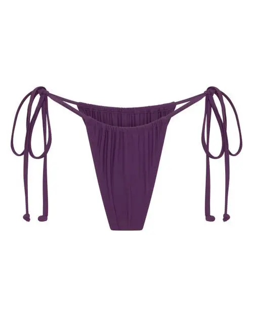 VACAY SWIMWEAR Rio Bikini Bottom - Plum