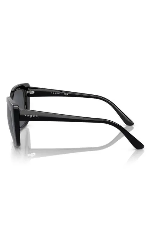 VOGUE Vo5337s 53mm Square Cat Eye Sunglasses