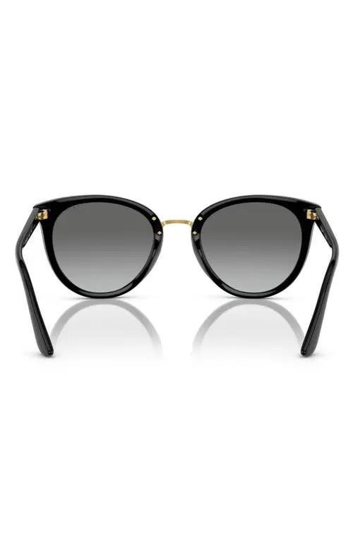 VOGUE Gradient Butterfly Sunglasses - Black/grey Gradient