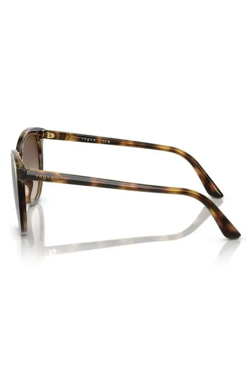 VOGUE Vo5230s 54mm Gradient Butterfly Sunglasses