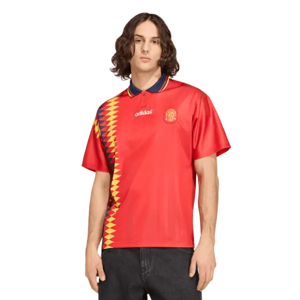 Adidas Spain National Team 1994 Bringback Jersey - Red