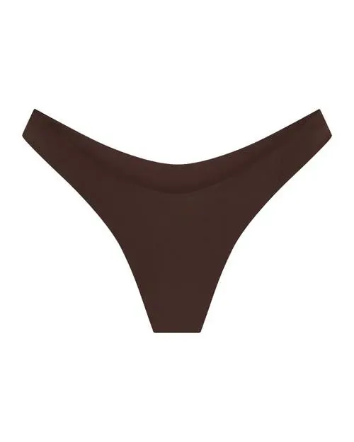 VACAY SWIMWEAR Positano Swim Bottom - Chocolate