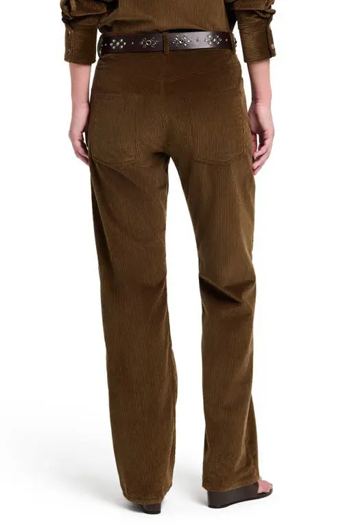 TWP Kent Straight Leg Corduroy Pants