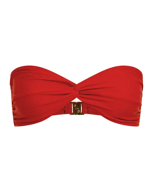 VACAY SWIMWEAR Positano Swim Top - Cincinnati Red