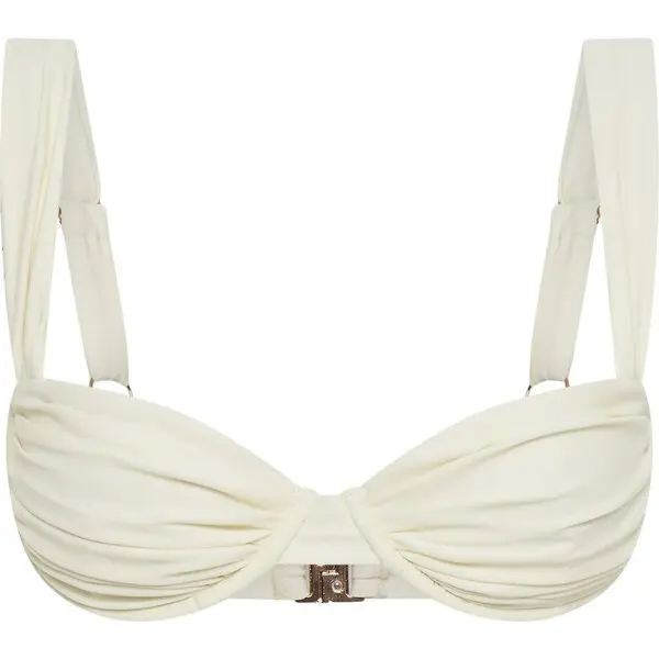 VACAY SWIMWEAR Rhodes Bikini Top - Ivory