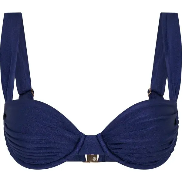 VACAY SWIMWEAR Rhodes Swim Top - Midnight