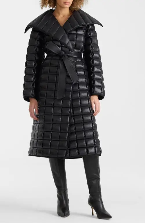 Mackage Diva Down & Feather Fill Puffer Coat - Black