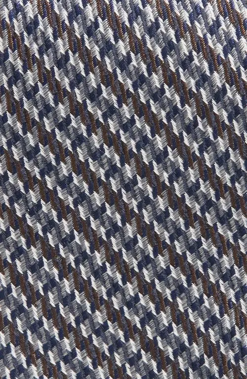 JACK VICTOR Chevron Silk Tie