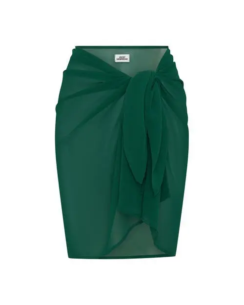 VACAY SWIMWEAR Catalina Sarong - Emerald