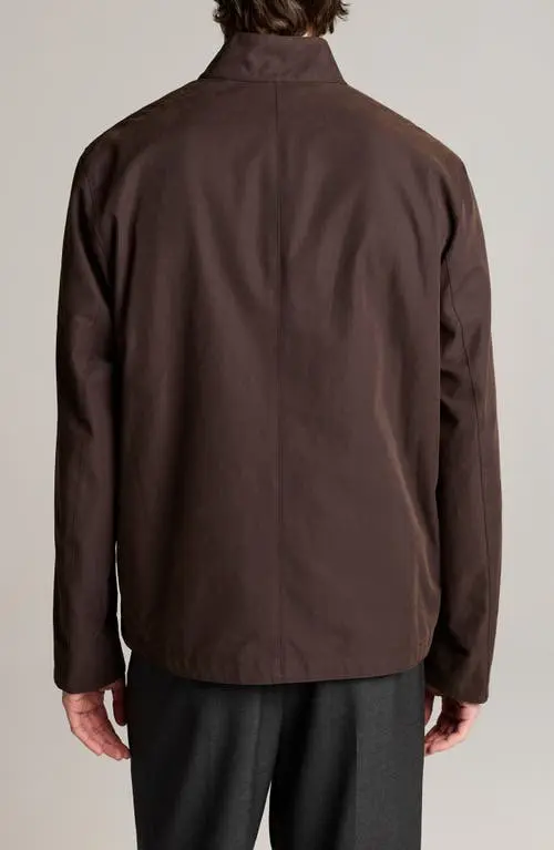 Vince Band Collar Windbreaker