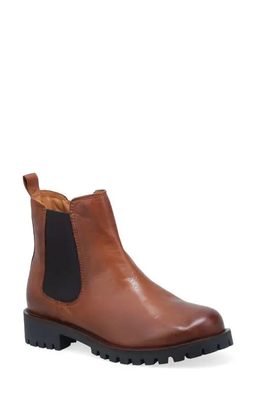 Miz Mooz Andy Lug Sole Bootie - Brandy