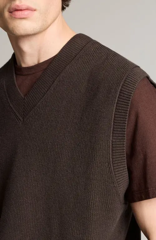 Vince Heirloom Shaker Sweater Vest