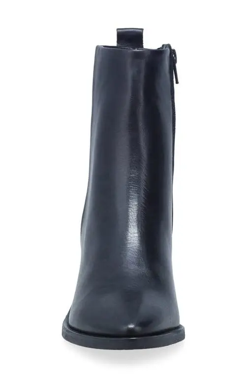 Miz Mooz Jessica Block Heel Bootie - Black