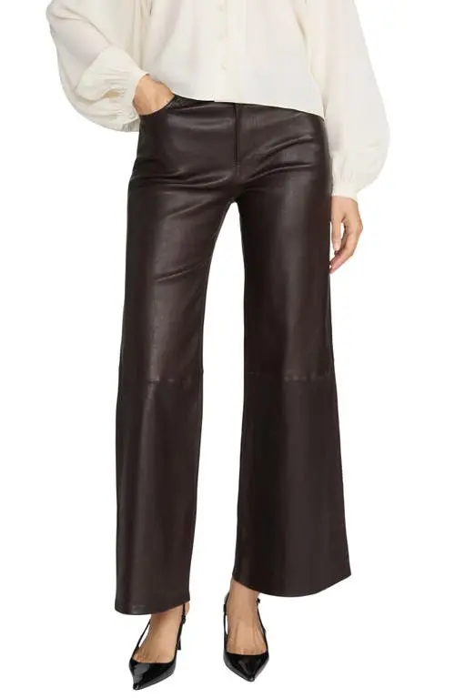 FRAME The Swing Leather Pants - Truffle