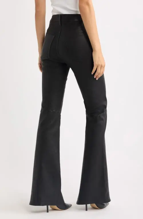 FRAME The Leather Flare Pants