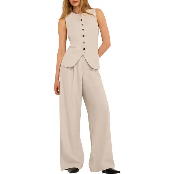 Mint Velvet Tailored Sleeveless Button-down Waistcoat