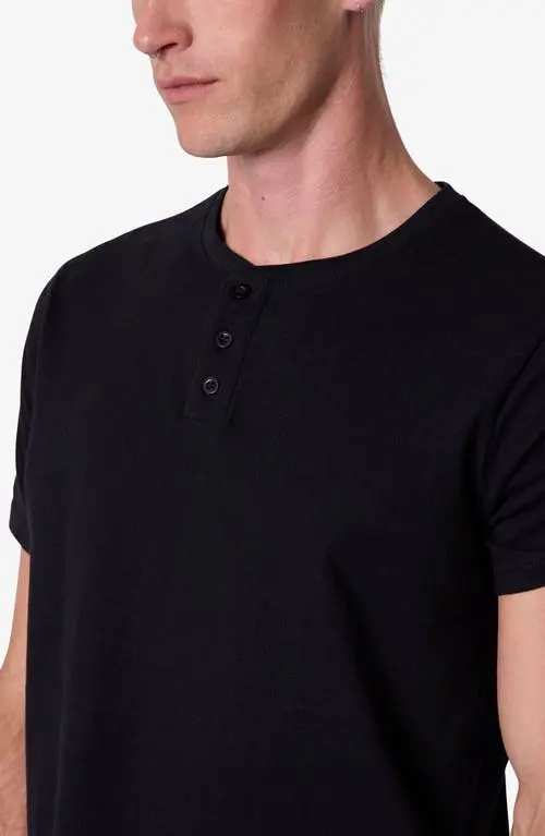 Mnml Short Sleeve Cotton Henley Baby Tee
