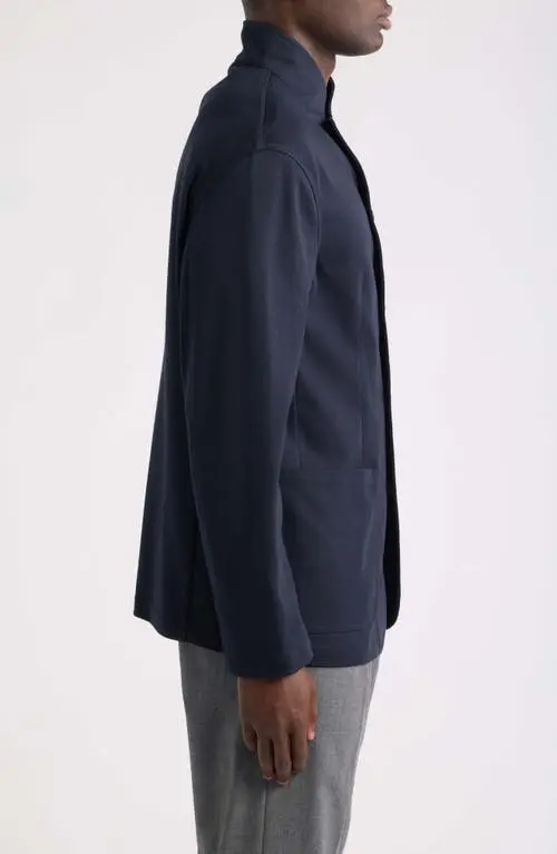 Emporio Armani Signature Capsule Knit Blazer - Navy