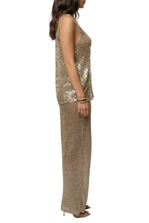 JLUXLABEL High Seas Sequin Top
