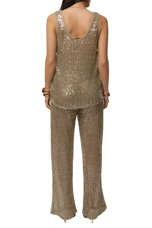JLUXLABEL High Seas Sequin Top
