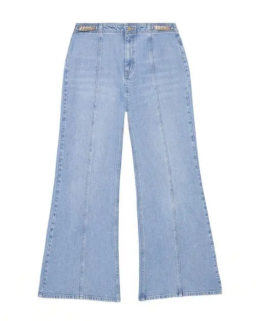 Mint Velvet Full Length Flared Jeans