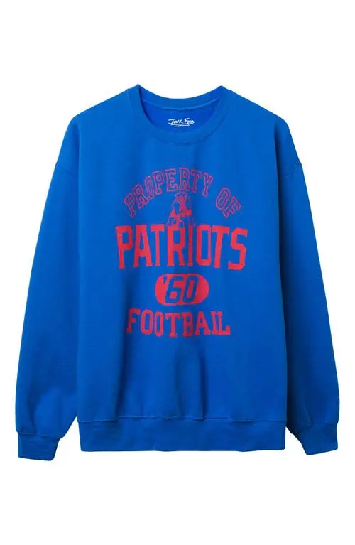 Junk Food Patriots Property Crewneck Cotton Blend Sweatshirt