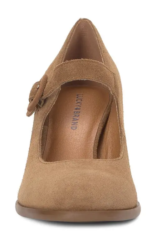 Lucky Brand Bozley Leather Mary Jane - Cedar 01