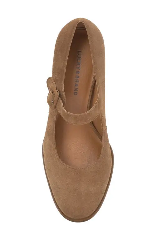 Lucky Brand Bozley Leather Mary Jane - Cedar 01