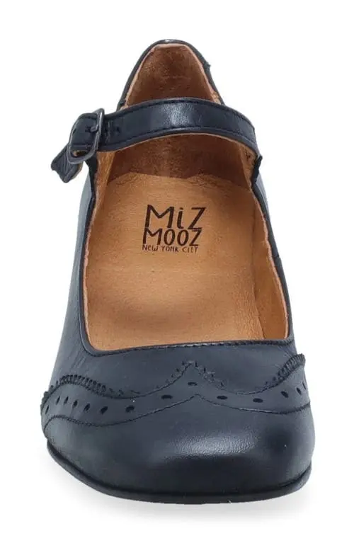 Miz Mooz Gwinn Mary Jane Pump - Black