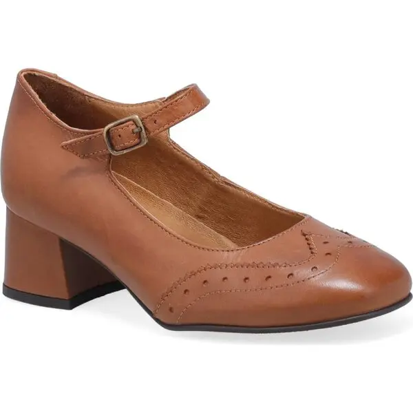 Miz Mooz Gwinn Mary Jane Pump - Brandy