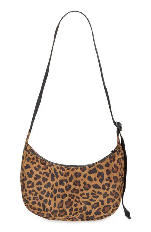 Baggu Medium Crescent Recycled Nylon Crossbody Bag