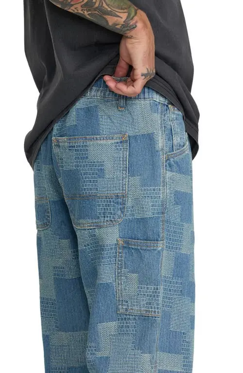 Rvca Boro Drawstring Waist Carpenter Pants
