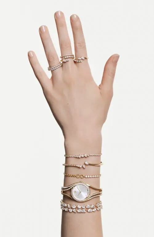 SWAROVSKI Mesmera Slider Bracelet With Mixed-cut Stones