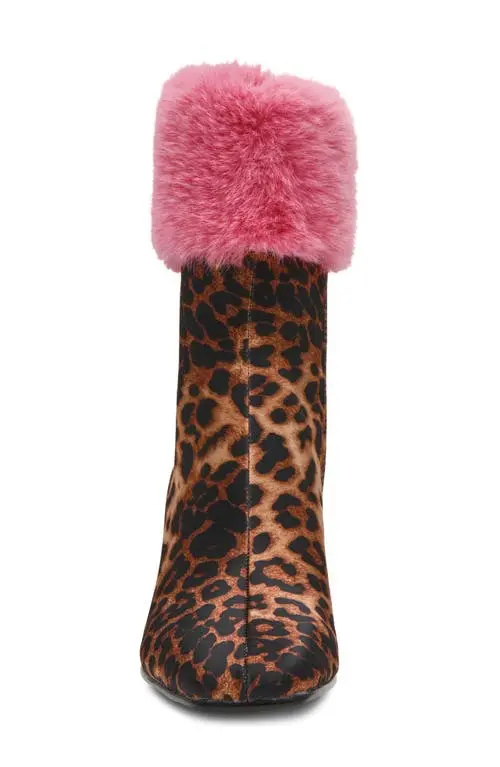 Betsey Johnson Vita Faux Fur Cuff Bootie
