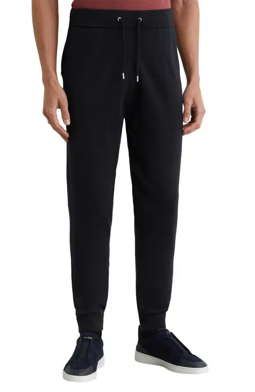 REISS Billings Drawstring Joggers - Navy
