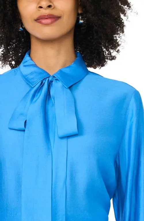 Vince Camuto Cropped Shirt With Removable Tie