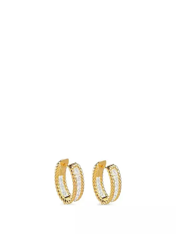 APM MONACO Cordage Twisted Hoop Earrings - Gold