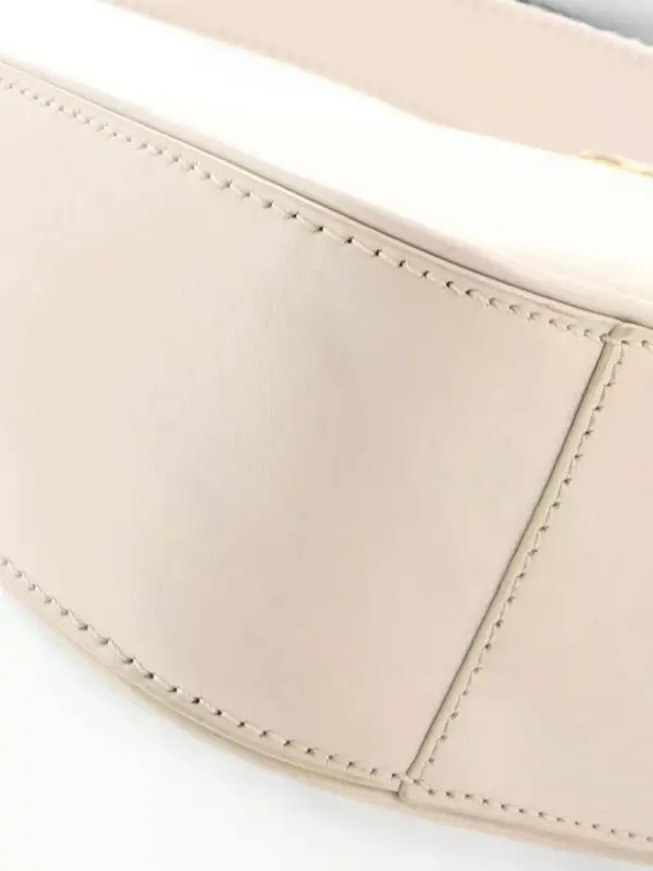 Saint Laurent Le 5 A 7 Leather Small Hobo Bag
