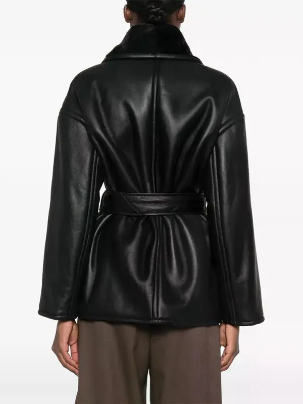 JOSEPH Manu Leather Coat