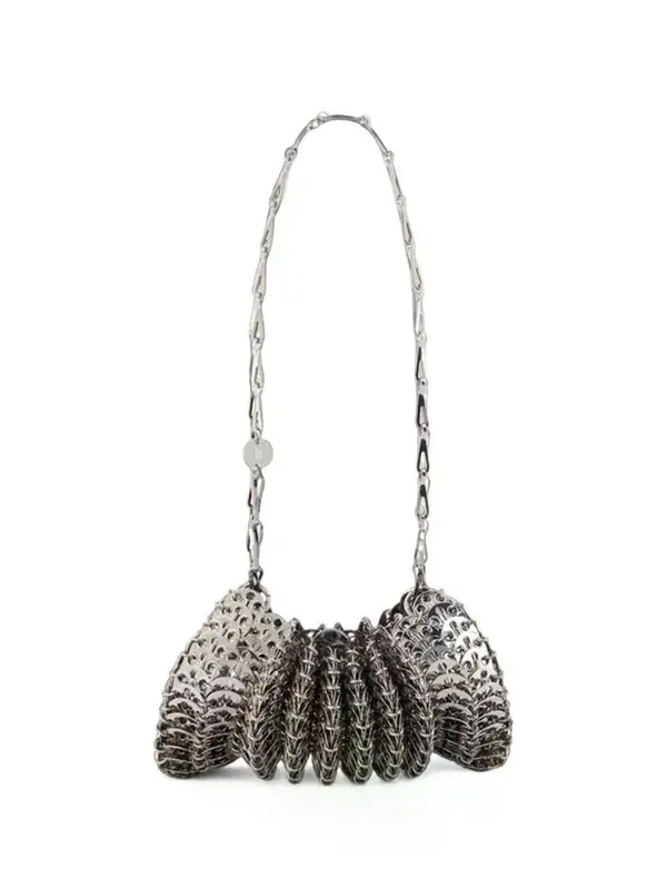 Rabanne Chain Shoulder Bag - Silver