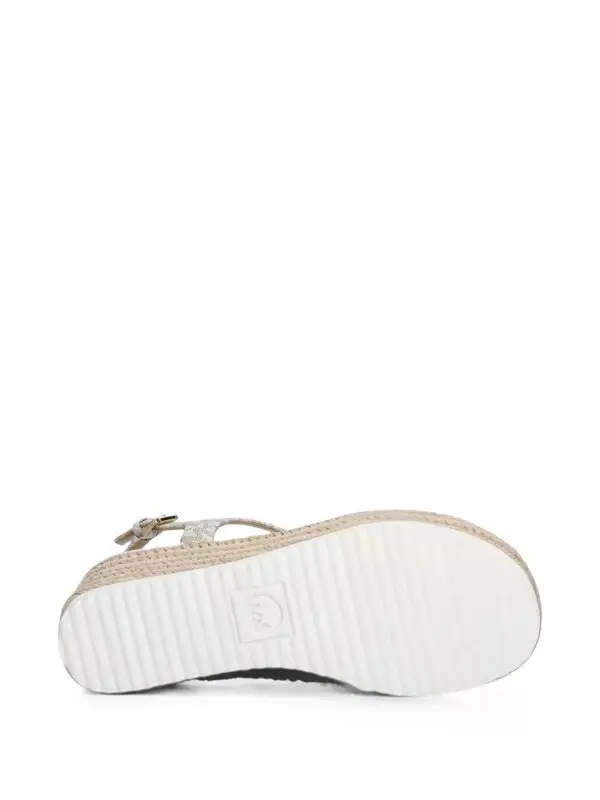 Michael Kors Val Wedge Sandals Flip-flop Style With Exclusive Logo