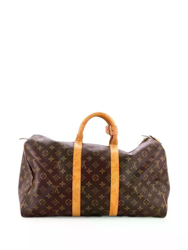 LOUIS VUITTON Keepall Monogram Canvas 45 Satchel Bag